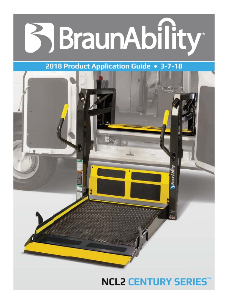 NCL2 Century Series | PDF | Elevator | Wheelchair