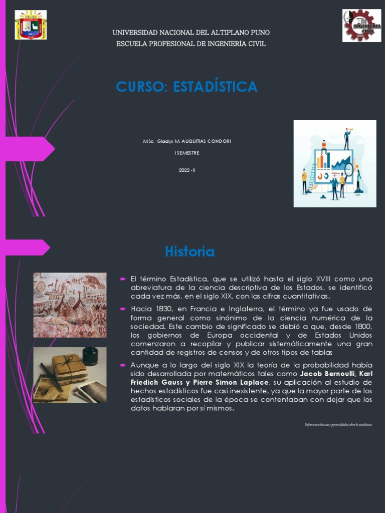 Fundamentos de La Estadìstica - 01 | PDF | Estadísticas | Estadísticas descriptivas