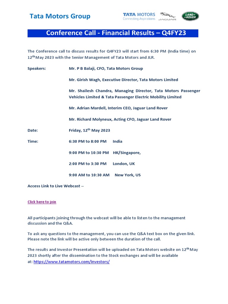 q4 Fy23 Invite Earnings Call | PDF