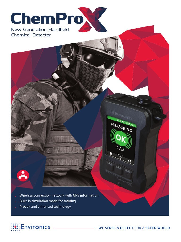 Chemprox New Generation Handheld Chemical Detector Pdf Mobile Device Unmanned Aerial Vehicle