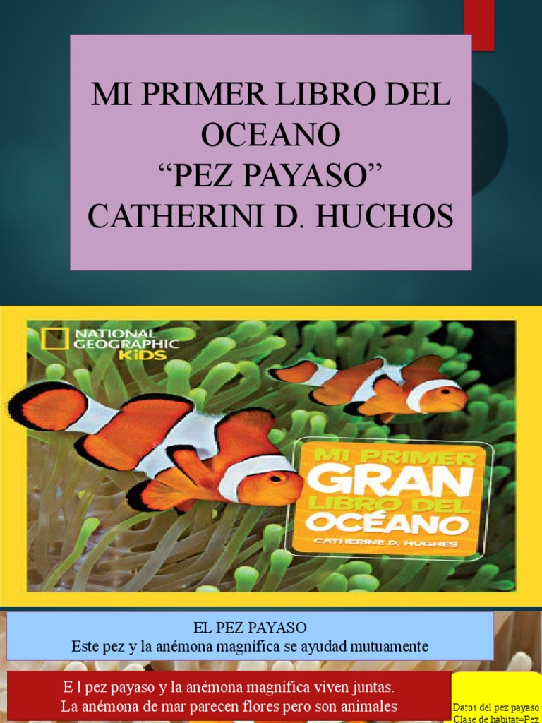 El Pez Payaso | PDF | Pescado | Organismos