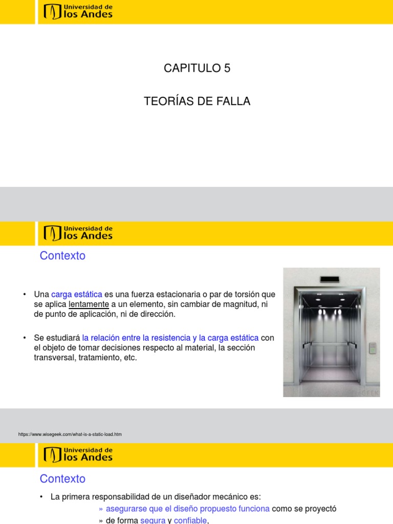 Teorías de Falla en Materiales Dúctiles y Frágiles | PDF | Fractura ...