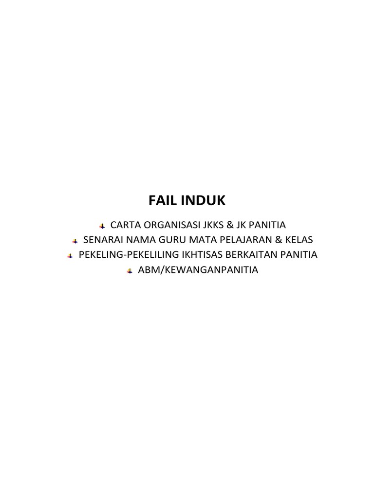 Divider Fail Panitia | PDF