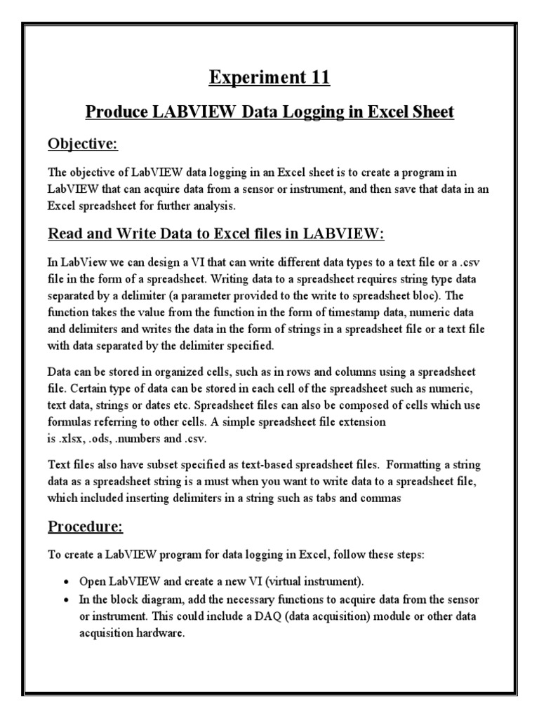 Experiment 11 Inm Pdf Spreadsheet Microsoft Excel