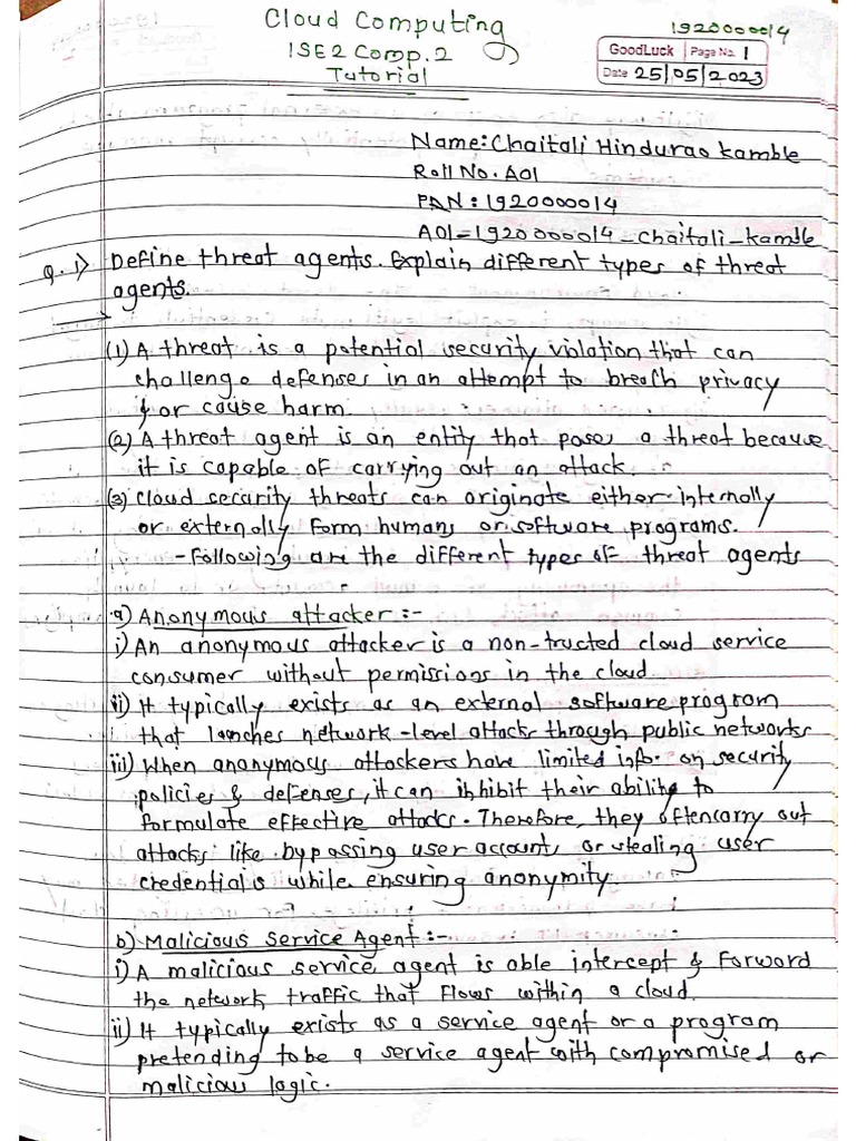 A01 1920000014 Chaitali Kamble | PDF