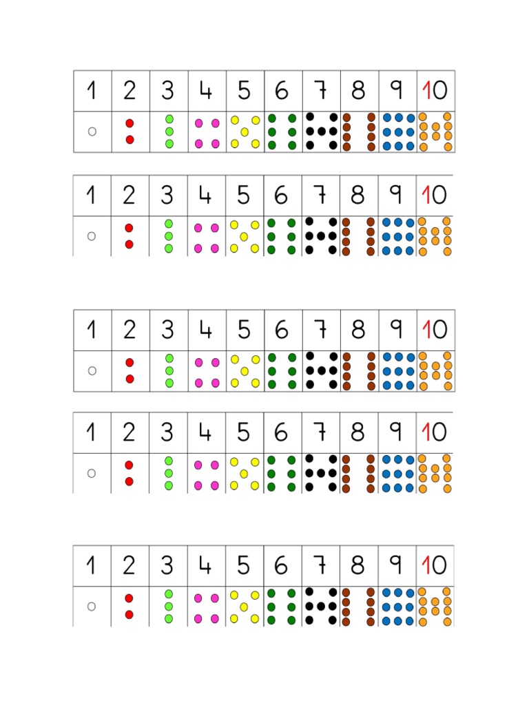 Línea Númerica | PDF