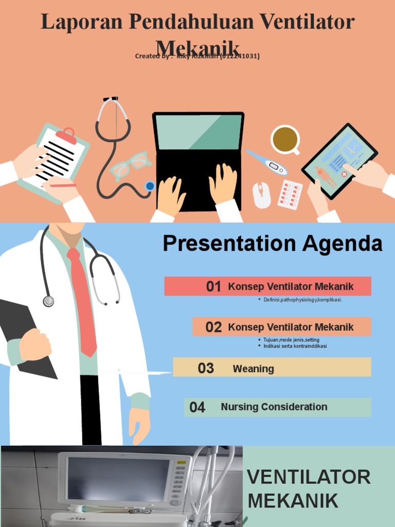 PPT LP VENTILATOR MEKANIK | PDF | Page Layout | Imaging