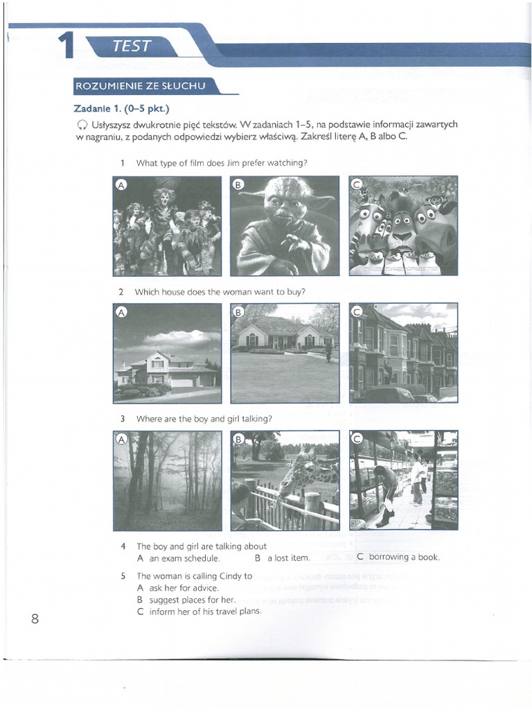 Egzamin Ósmoklasisty Angielski Express Publishing | PDF