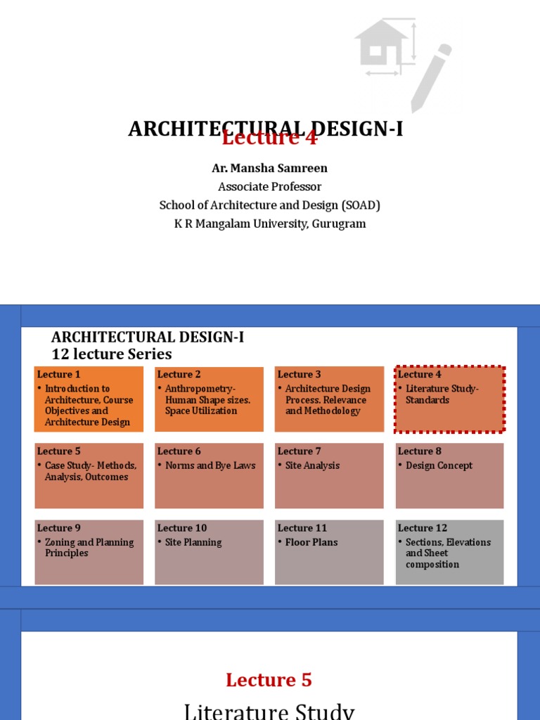 Lecture 4 - Ar. Mansha | PDF | Building