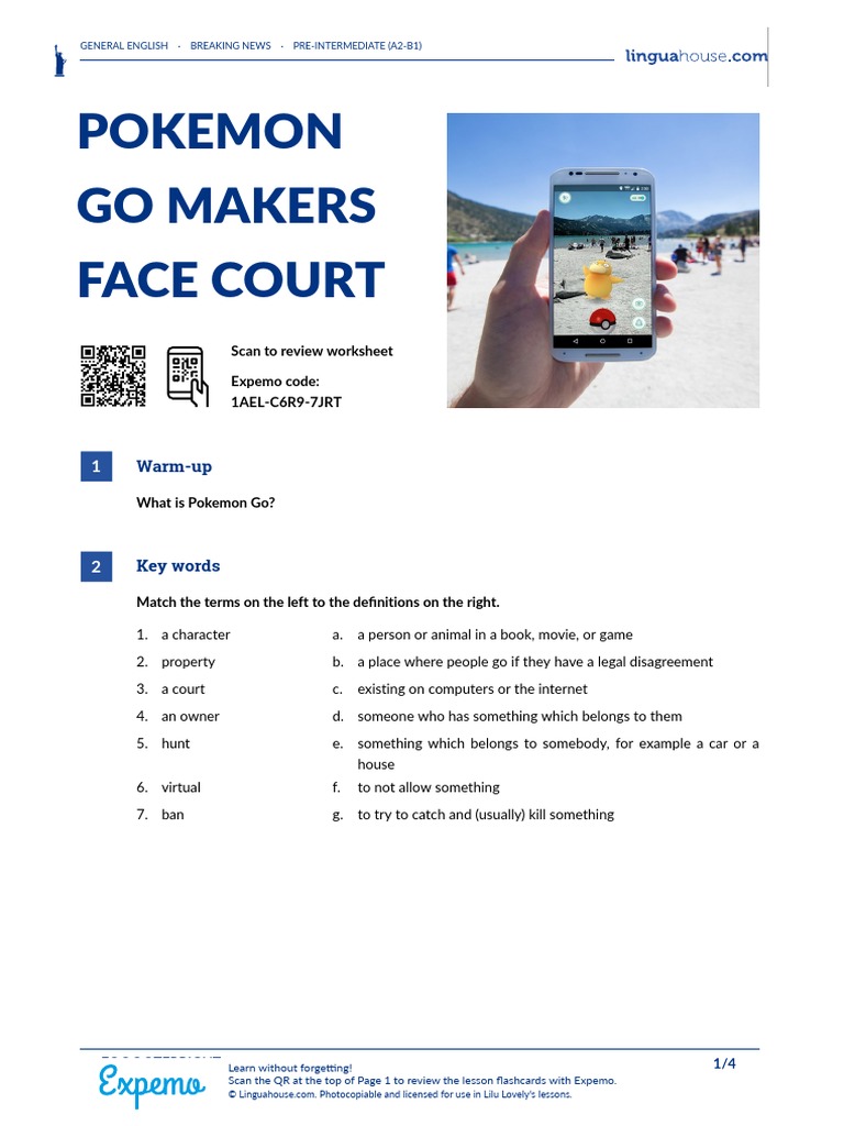 Pokemon Go Court Case Overview | PDF | Pokémon Go