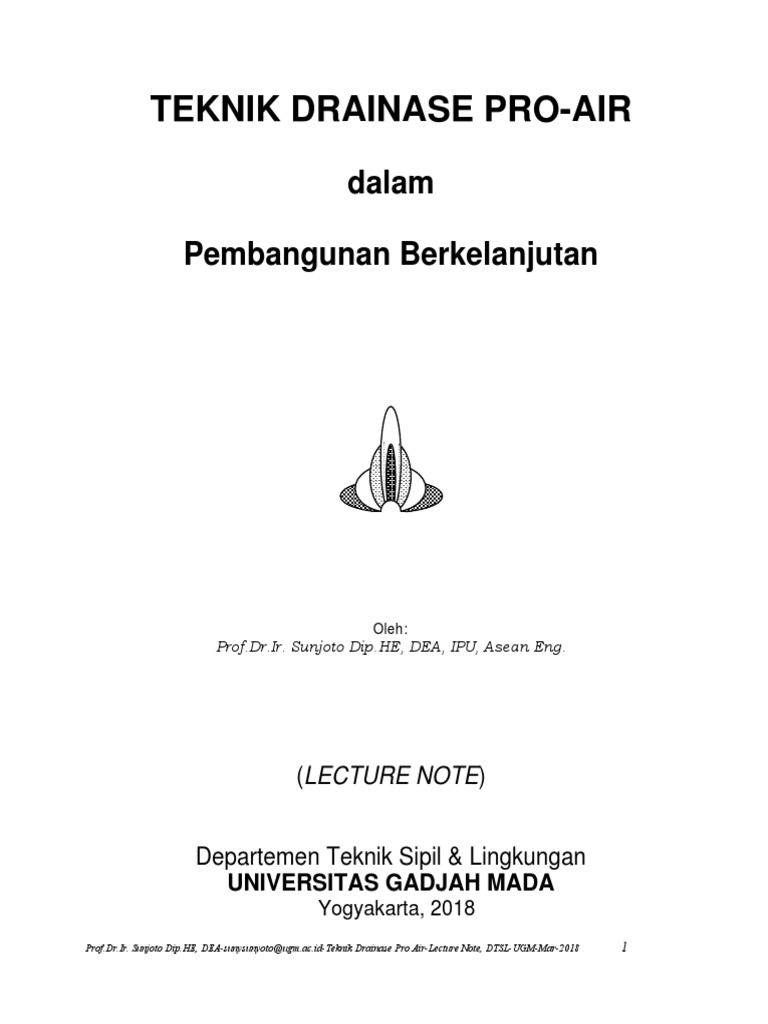 Teknik Drainase Pro-Air | PDF