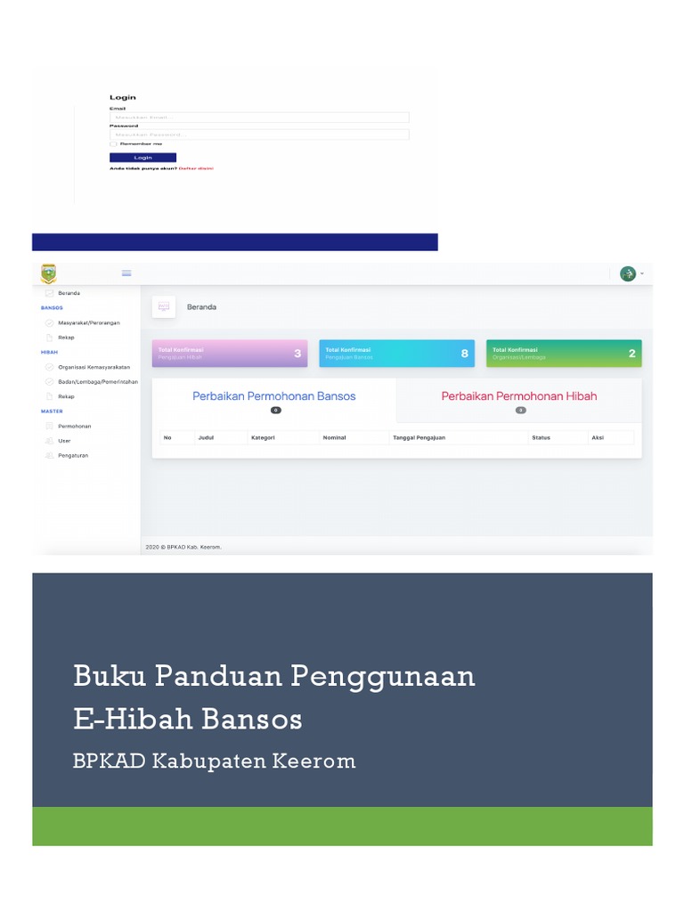 Panduan Hibah Bansos | PDF