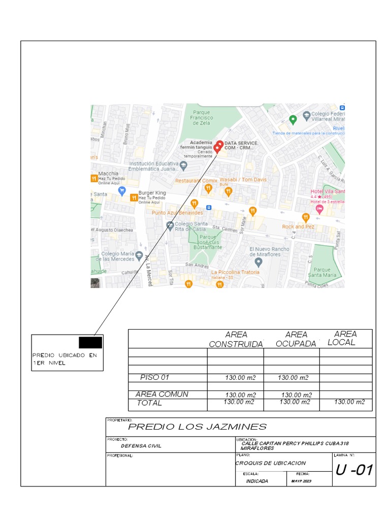 Croquis Ubicacion | PDF