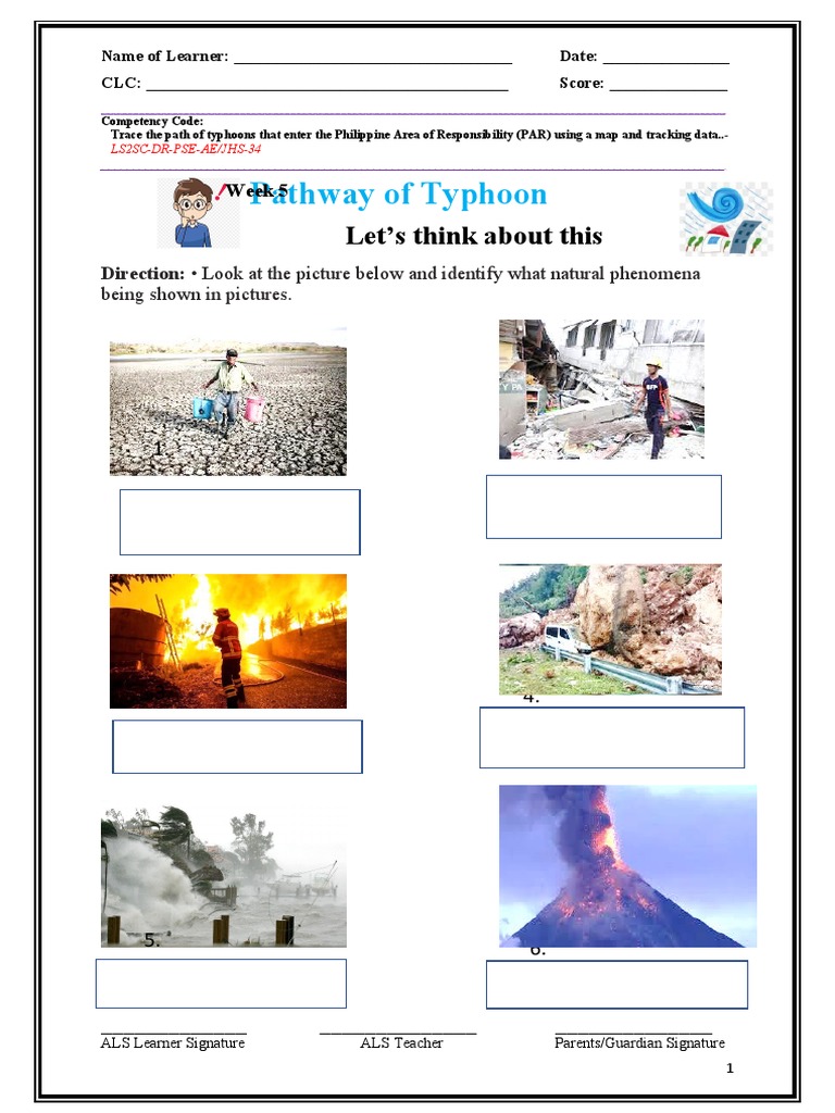 Tracking Typhoon Pathways in PAR | PDF | Tropical Cyclones | Eye (Cyclone)
