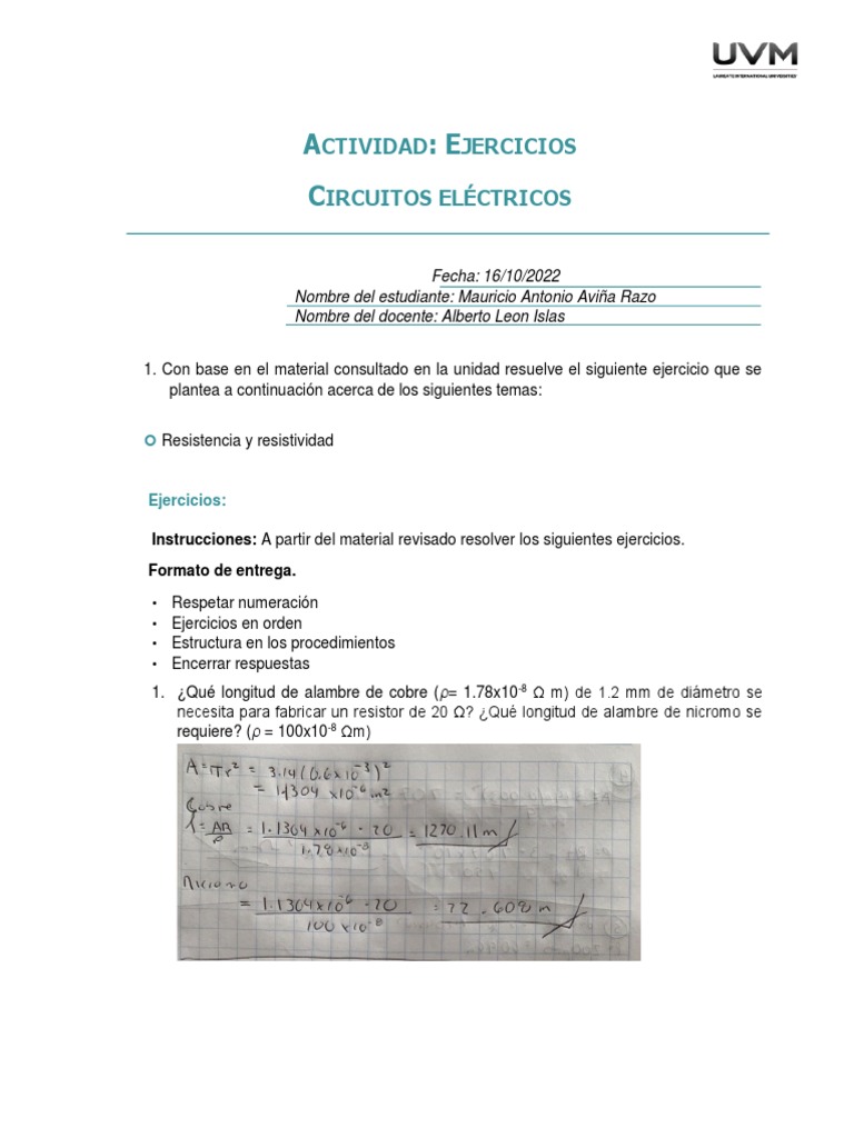 Act 7 Ejercicios 1 | PDF