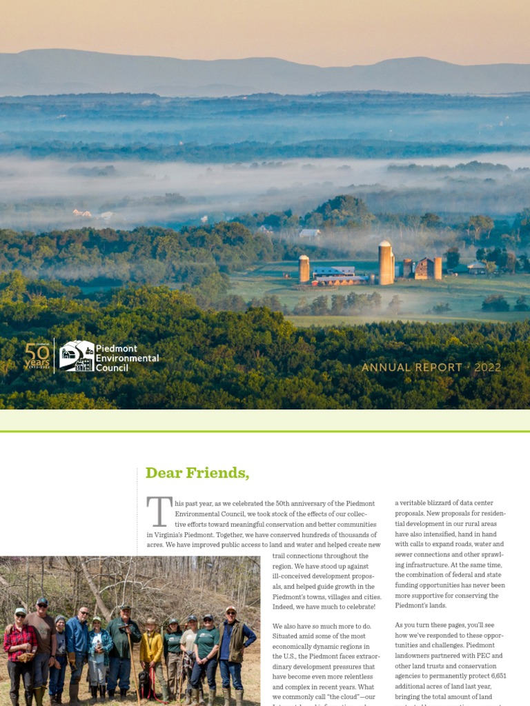 PEC Annual Report 2022 | PDF | Natural Environment
