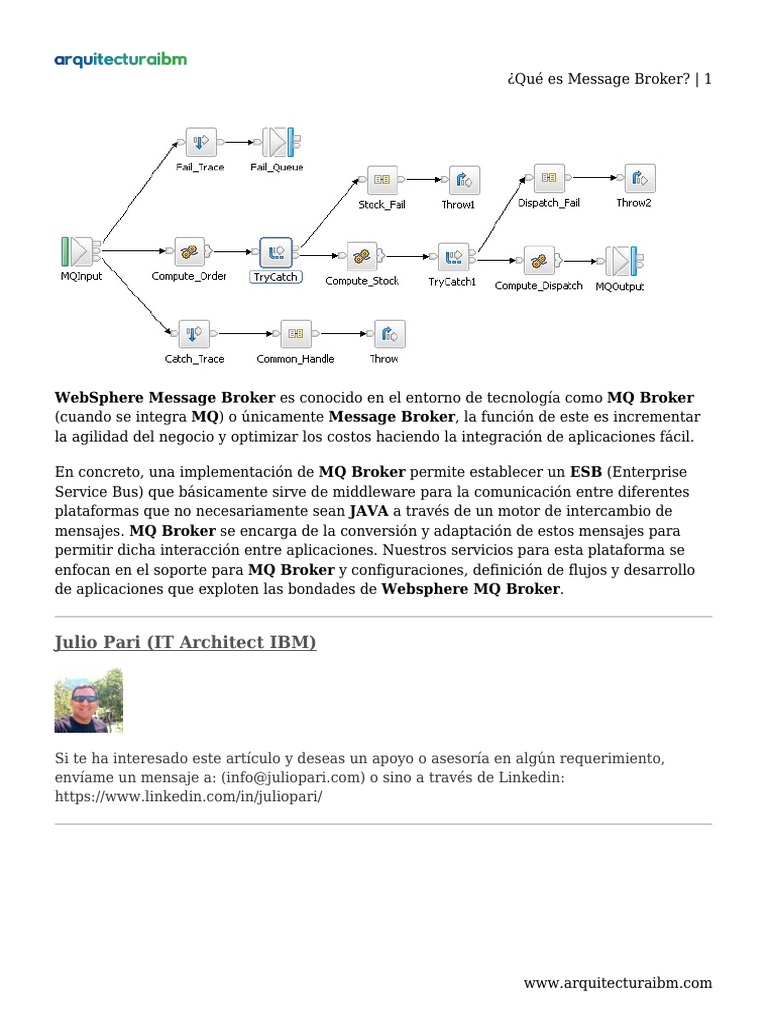 ¿Qué Es Message Broker | PDF