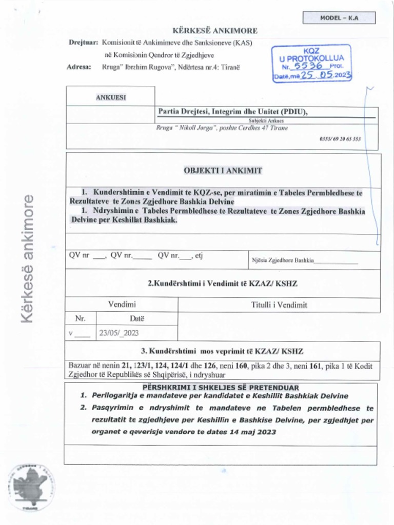 Kerkese Ankimore Delvina | PDF