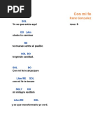 Un Pacto con Dios - Letra y Acordes | PDF