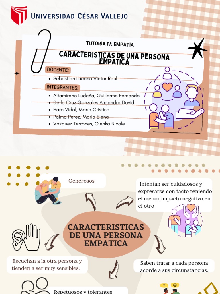 Caracteristicas de Una Persona Empatica 23 | PDF