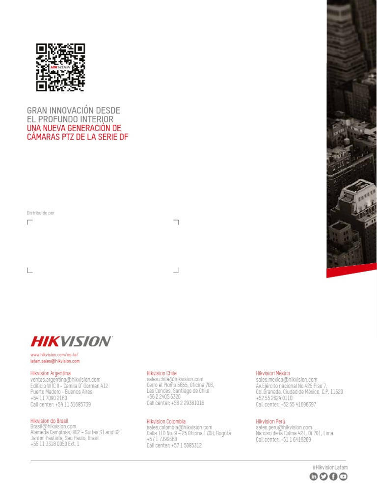 DF Series PTZ Cameras | PDF | Óptica | Imagen