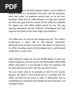 McDonald's Hot Coffee Lawsuit Explained | PDF