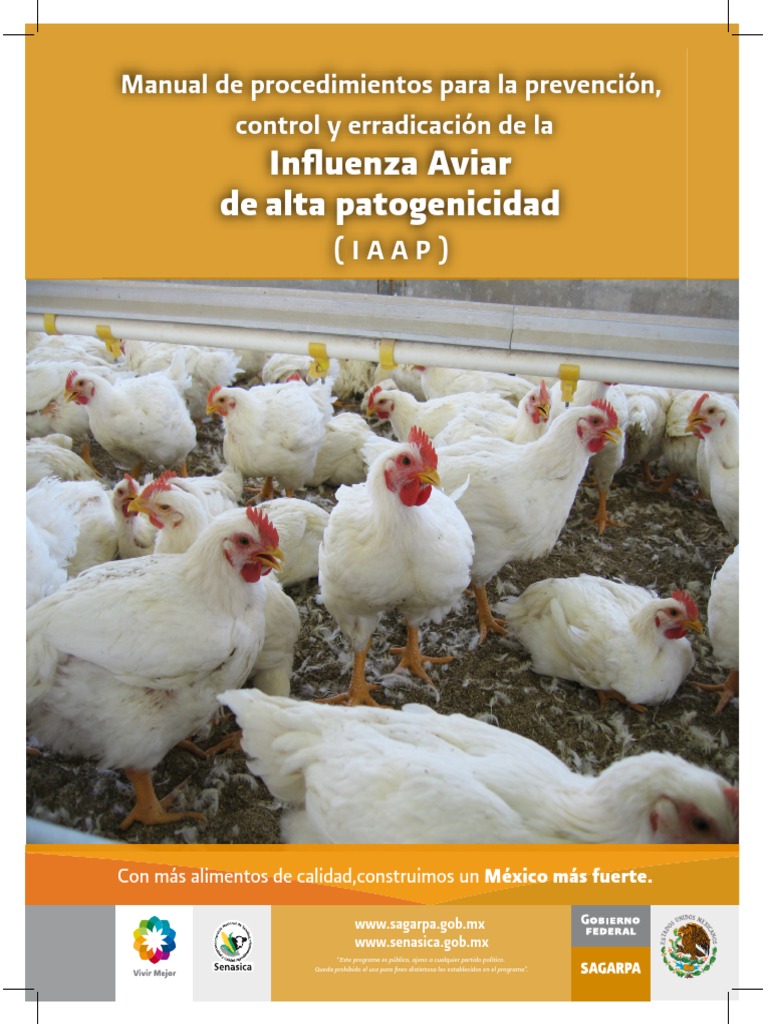 Senasica Manual - Emergencia - Control - Erradicacion - Influenza - Aviar - Alta - Patogenicidad ...