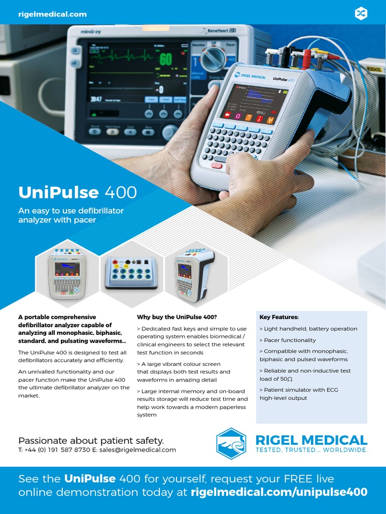 Unipulse 400 | PDF | Heart Rate | Physiology