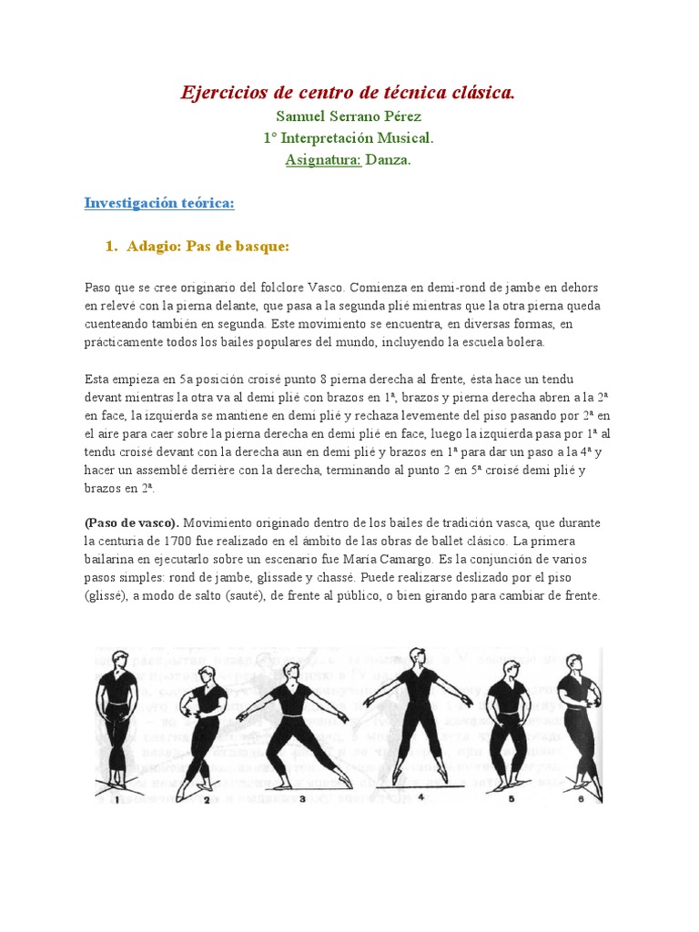 Danza Teoría. | PDF | Bailes