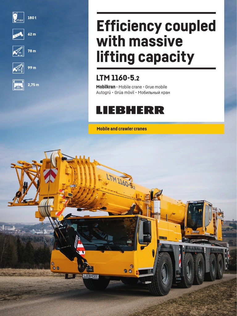 Liebherr 253 LTM 1160 5.2 | PDF