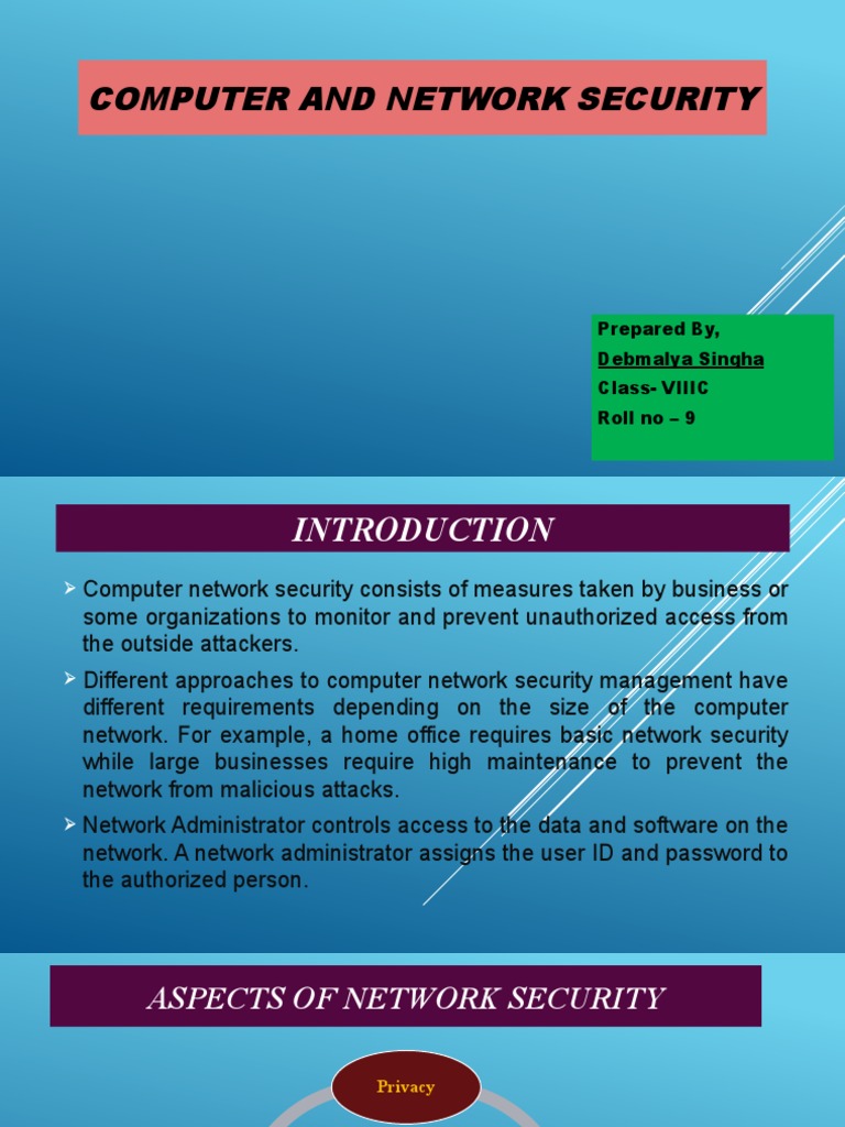Network Security Essentials Guide | PDF | Security | Computer Security