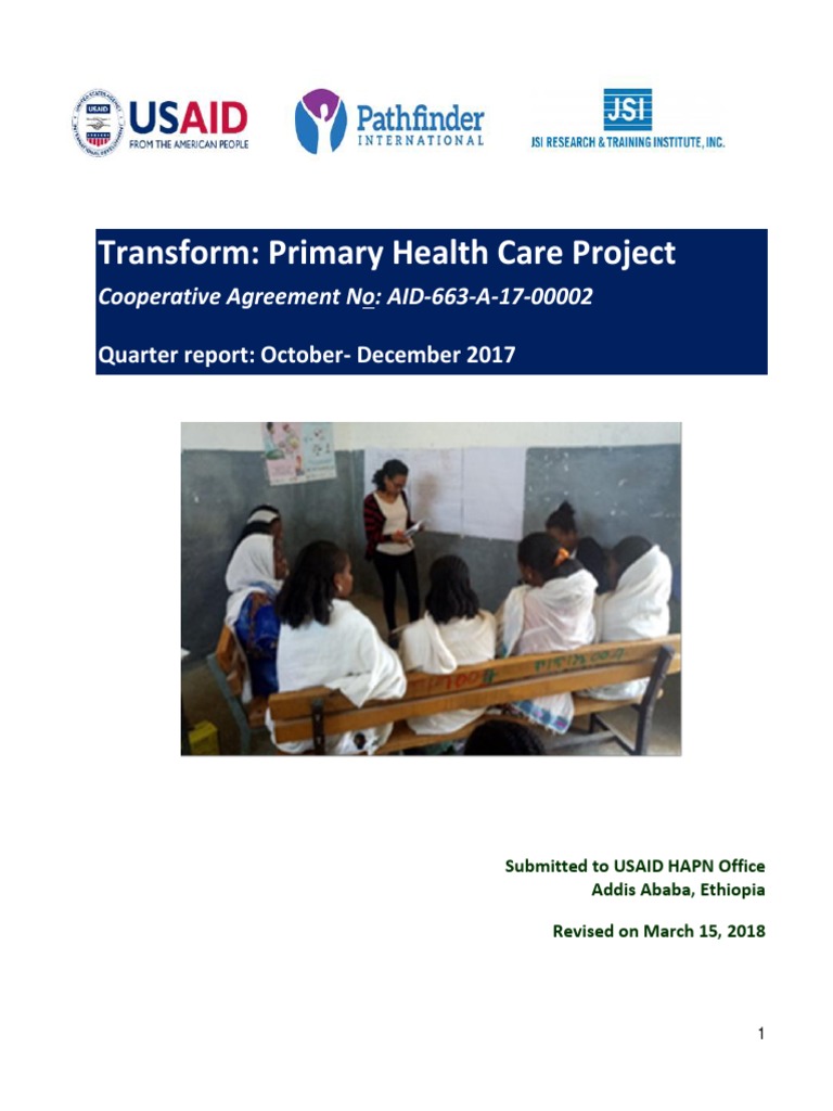 Transform Primary Health Care | PDF | Performance Indicator | Ethiopia