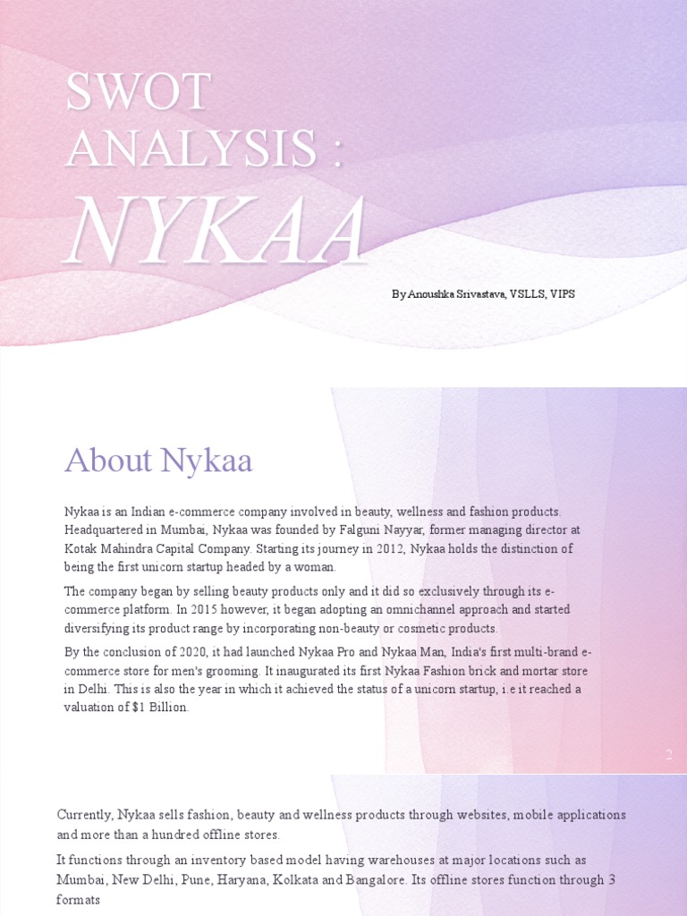Nykaa SWOT Analysis | PDF | Business Economics | Business