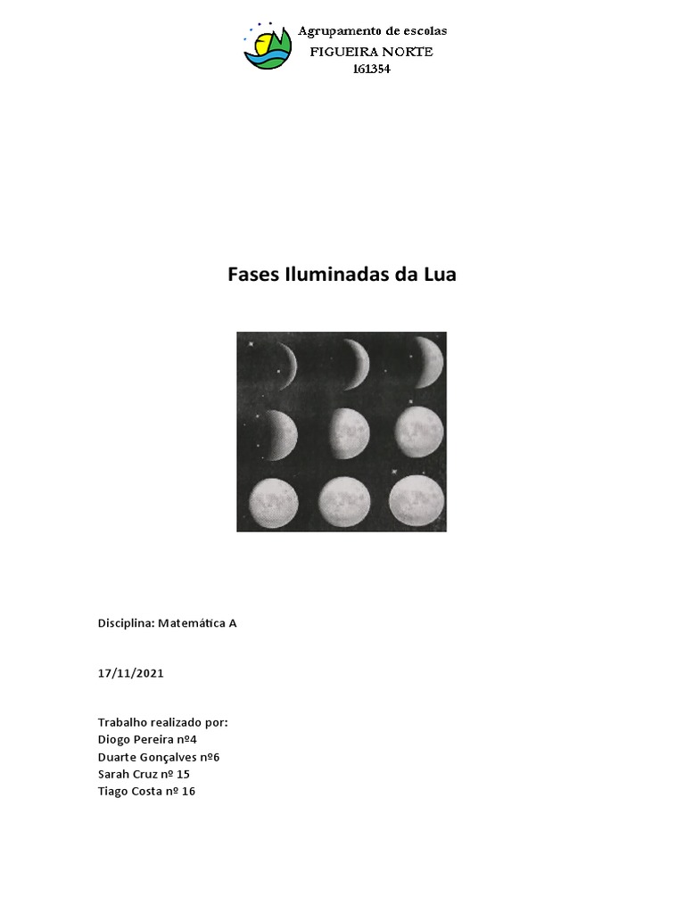 Fases Iluminadas Da Lua | PDF
