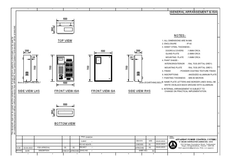 Metering Panel Final | PDF