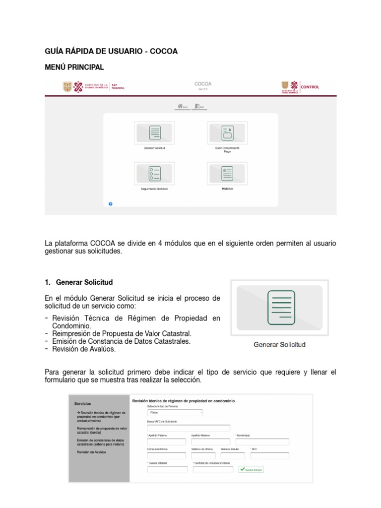 Manual de Usuario COCOA | PDF | Informática | Software