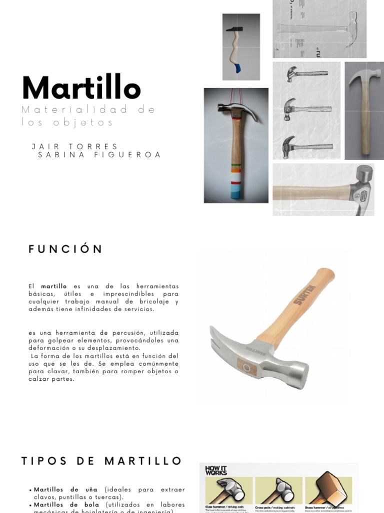 Martillo | PDF | Martillo | Herramientas