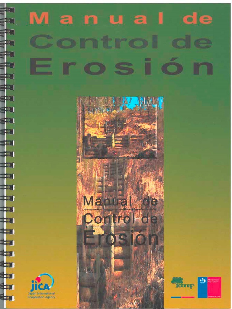 Manual de Control de Erosión Conaf-Jica 2017 4a. Edicion | PDF