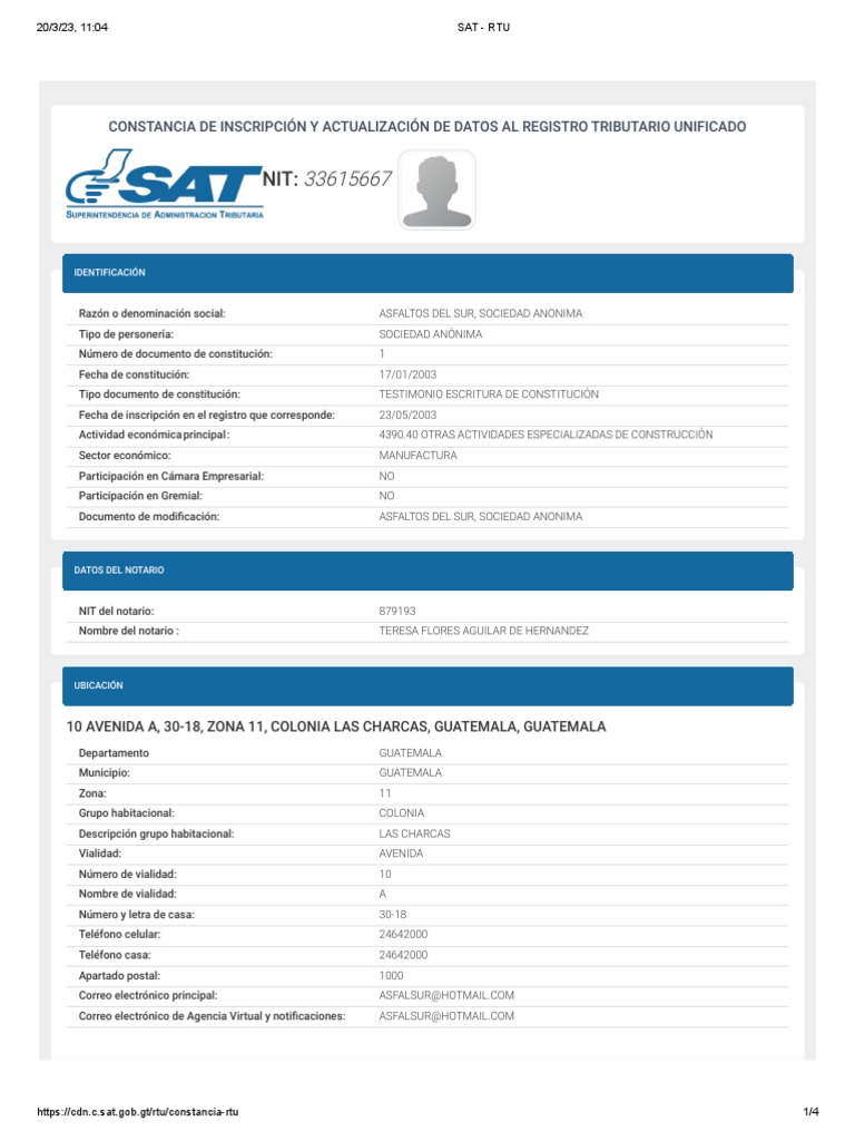 Sat - Rtu | PDF | Impuesto sobre la renta | Impuestos