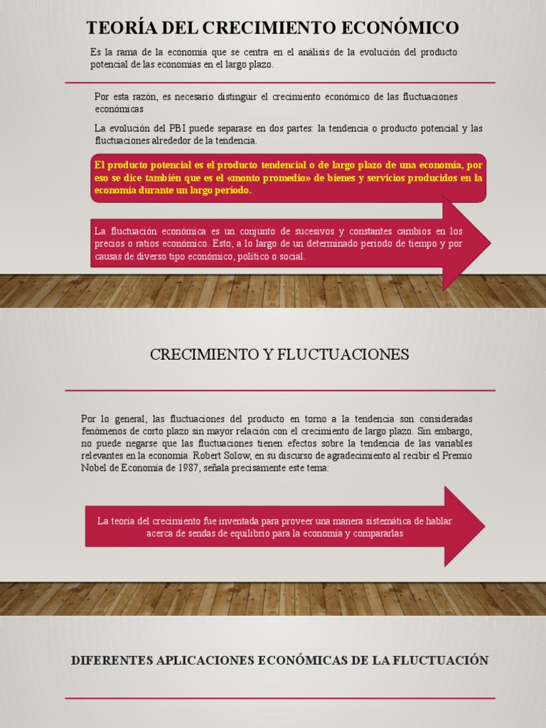 Teoría Del Crecimiento Económico | PDF | Crecimiento económico | Producto Interno Bruto