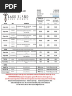 Berg River Resort Pricelist 2025 2026 | PDF