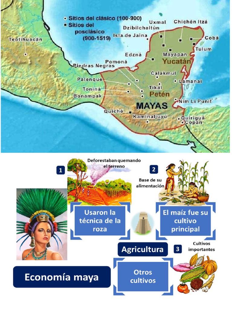 Cuál era la ubicación geográfica de los mayas | PDF