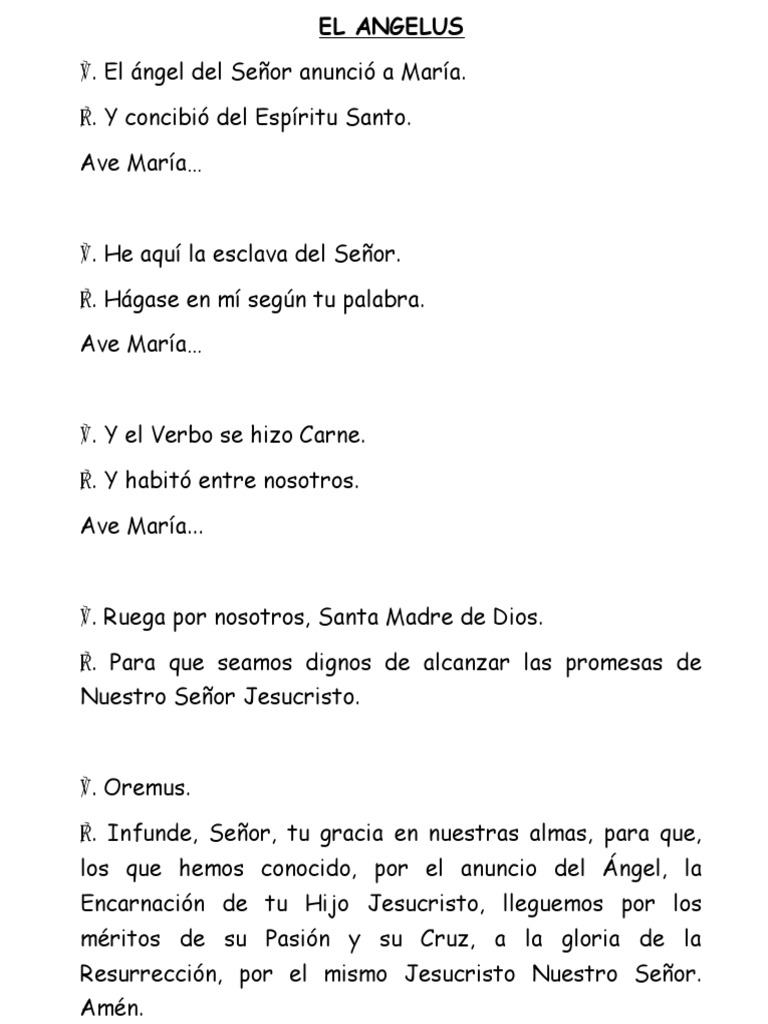 Angelus | PDF