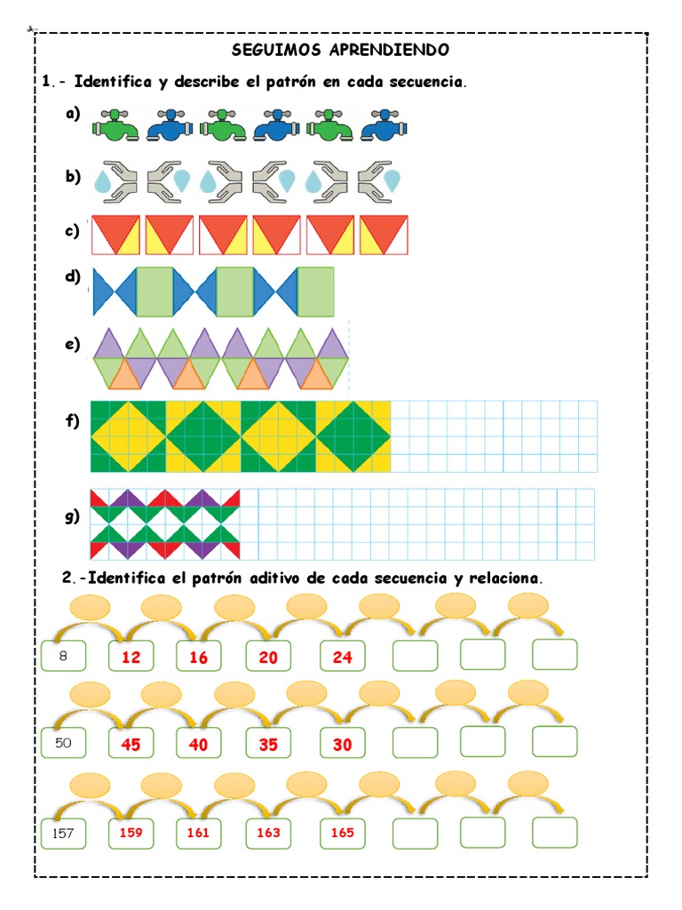 Ficha - Patrones Graficos | PDF