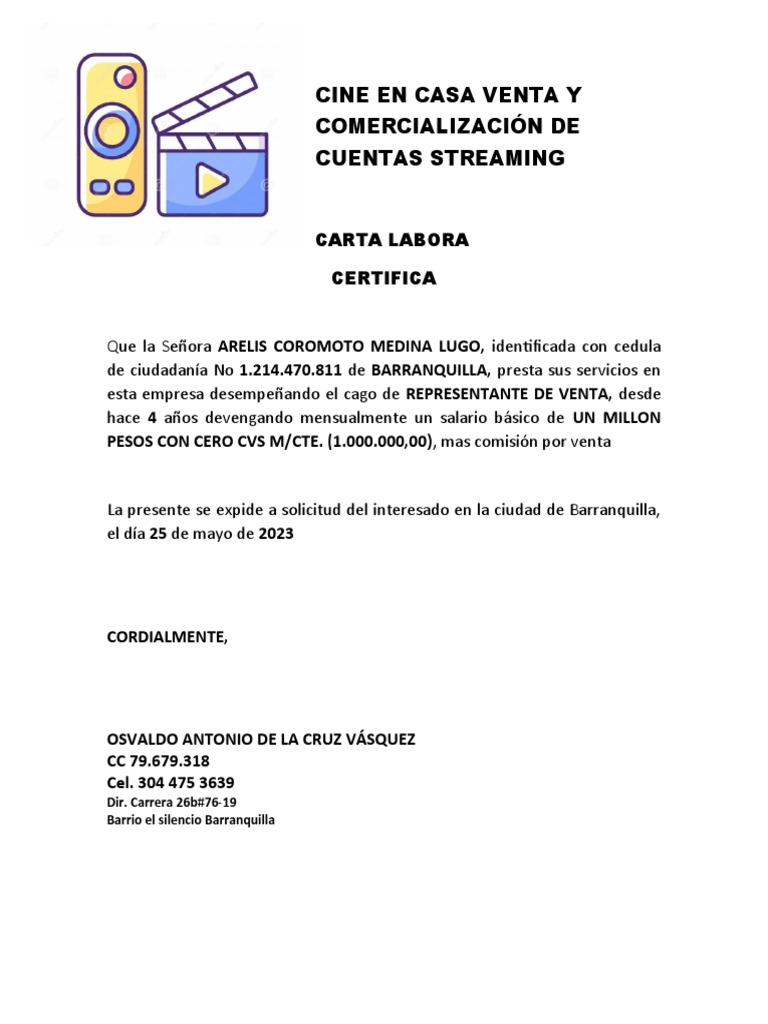 REFERENCIA LABORAL | PDF