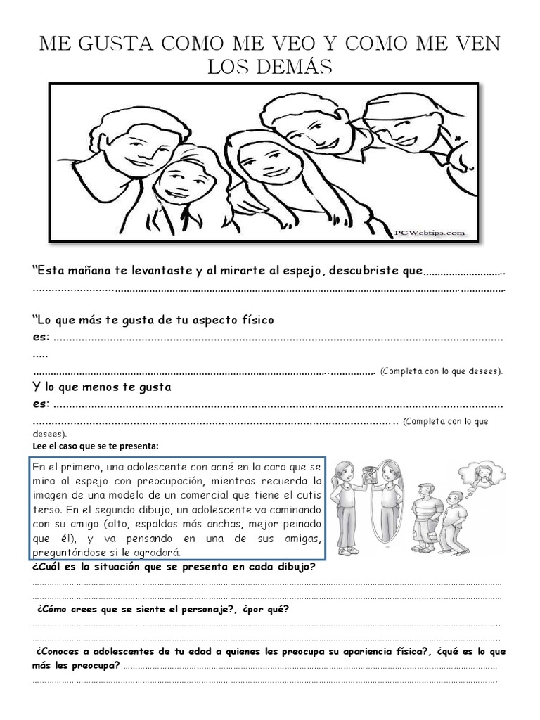 Me Gusta Como Me Veo y Como Me Ven Los Demás | PDF