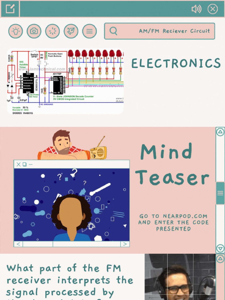 Electronics Q3Wk5 Module4 AM FM Reciever Circuit - Compressed | PDF