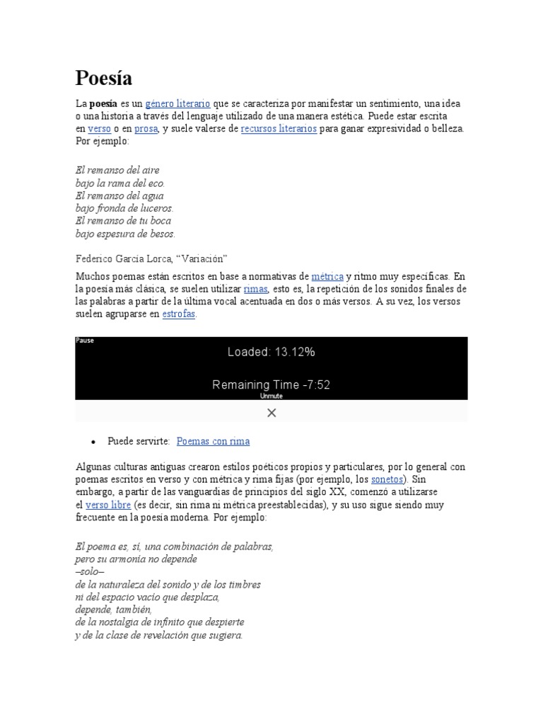 Poesia 2 | PDF | Poesía | Metro (poesía)