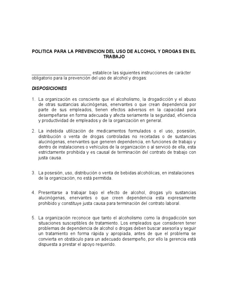 Alcohol y Drogas | PDF | La dependencia de sustancias | Alcoholismo