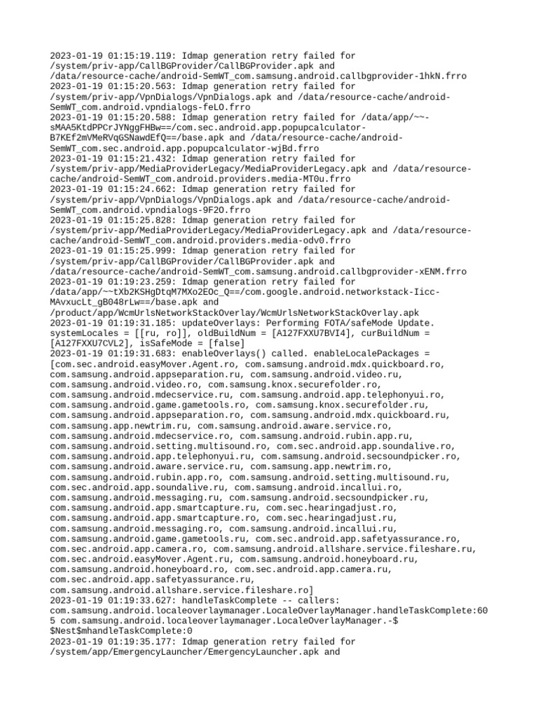 Lom Log | PDF | Mobile App | Android (Operating System)